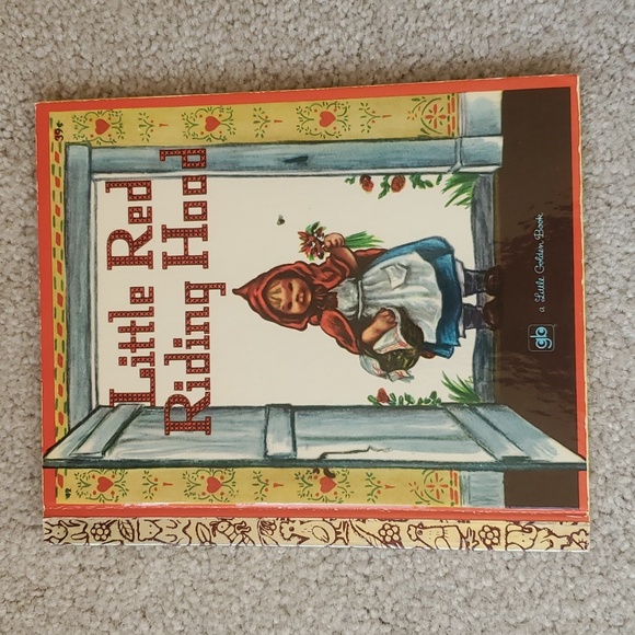 Little Golden Books | Other | Vintage Little Red Riding Hood | Poshmark